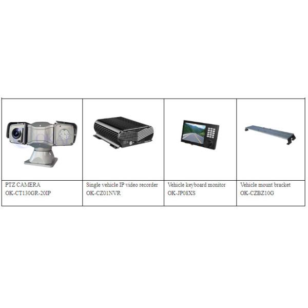Quality 360° Rotation IP66 150M IR 12Mbps Infrared PTZ Camera for sale