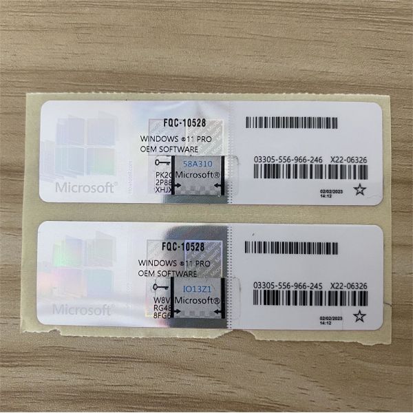 100 Original Genuine Software Windows 11 Pro OEM Key Global 1pc Product Key From China Factory