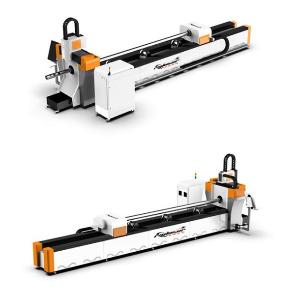 Quality 8-12 Meters Fiber Laser Cutting Machine for Small Pipe Tube Square Metal 3000w 6000w for sale