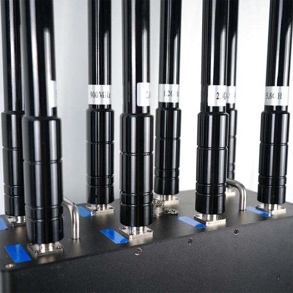 Quality 8 Channels Backpack Drone Jammer Amplifier Anti FPV Drone GPS Jamming for sale