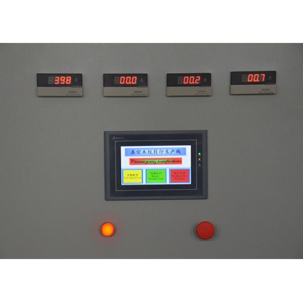 Quality High Efficiency Wood Effect Vacuum Transfer Printing Machine New Condition for sale