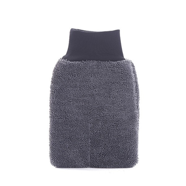 Quality Grey Double Sided  Car Microfiber Towel , Car Wash Sponge for sale