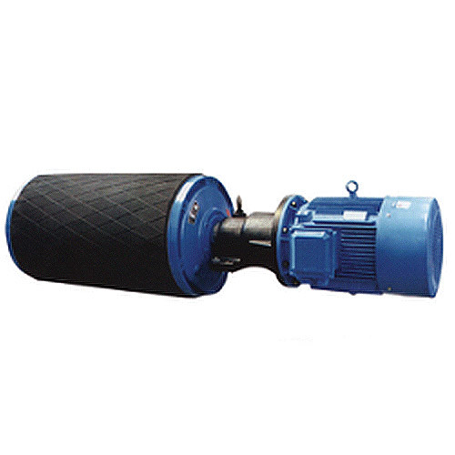 Quality Rhombic Rubber Lagging External Motor Drive Conveyor Drive Pulley for sale
