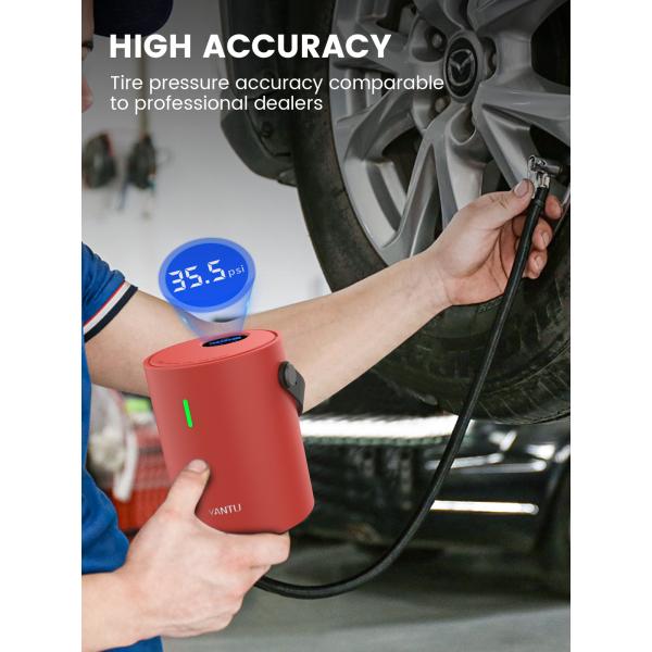 Quality 2022 A05 150PSI Rechargeable Electric Portable Tire Inflator for BMW Car and for sale