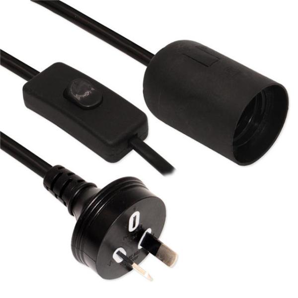 Quality AU Plug Salt Lamp Power Cord with Dimmer Switch 1.8m for sale