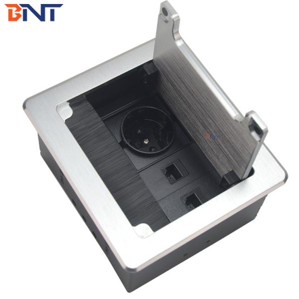 Quality modular design flip up table socket with EU power used in meeting room BF402 for sale