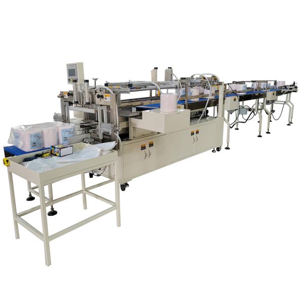 Quality Semi Automatic 4/6 Rolls Per Bag Maxi Paper Towel Roll Bundle Packing Machine for sale