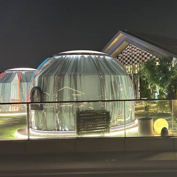 Quality Hall Effect Technology Igloo Bubble Tent 99 9 UV Resistance Transparent Dome for sale