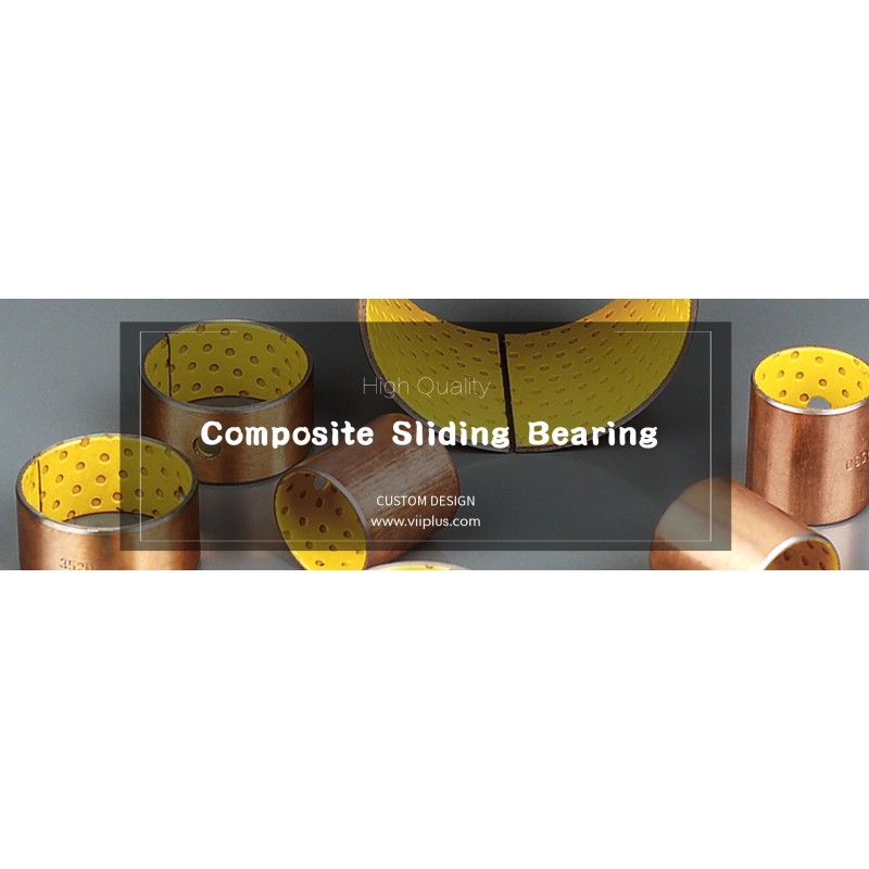 plain bearing pom bushings split type dry sliding bushes