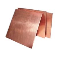 Quality 4mm C1100 Red Copper Sheet Good Mechanical Properties for sale