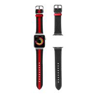 Quality OEM ODM Double Sided Band Leather Watchband for Apple Watch Band 38 40 41 42 44 for sale