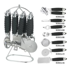 Quality Smart Peeler Beer Opener Pizza Cutter The Pizza Knife Utensil Sets for Metal for sale