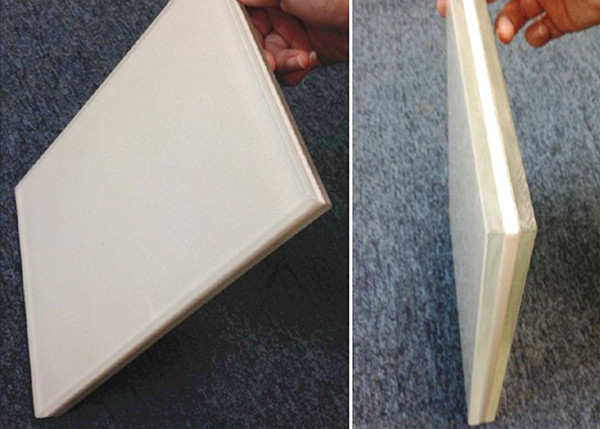 Quality SGS Natural Marble Layer Laminated Low Iron Glass for sale