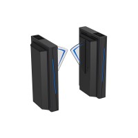 Quality Automatic Aluminum Alloy Infrared Anti-clip Flap Barrier Gate LA2218 for sale