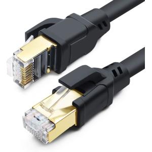 Quality Data Transfer Copper Cat 8 Network Cable RJ45 Connector Cat 8 Patch Cord for sale