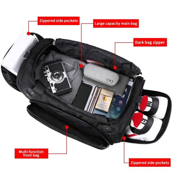 Quality Multipurpose Large Capacity Travel Duffle Bag Rainproof For Men for sale