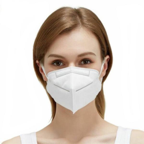 Quality White Foldable KN95 Face Mask High Efficiency Filter CE FDA Approved for sale