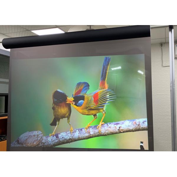 Quality High Contrast Holographic Projection Screen Window Film Holo Foil for sale