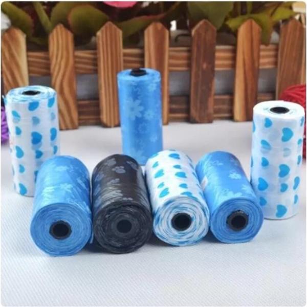 Quality 200 Micron Biodegradable PLA Compostable Pet Waste Bags for sale