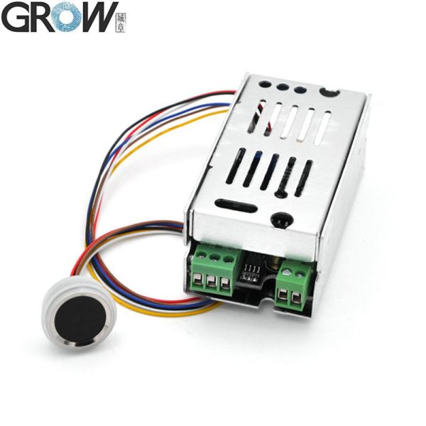 Quality GROW K215-V1.3+R502-F Self-locking Relay Output DC10-30V Fingerprint Control Board+R502-F Waterproof Small Fingerprint Module for sale