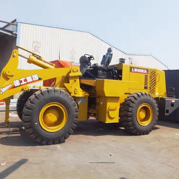 Quality 92 KW Front Loader LW400FN 4 Ton Wheel Loader Tractor Designed 23.5-25 for sale