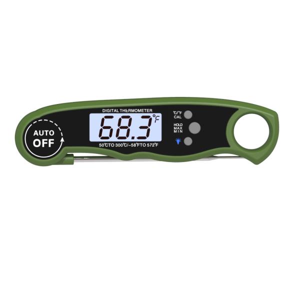 Quality Folding Digital Instant Read Meat Thermometer With Probe Food Water for sale