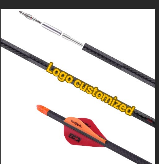 Quality Customized Logo Printed Carbon Arrow, ,Hunting and Target Arrows, Crossbow Bolts for sale