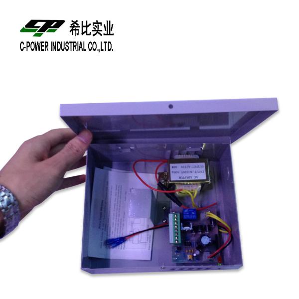 Quality Line Interactive 12V 5A UPS Power Door Access Control Power Supply with Battery for sale