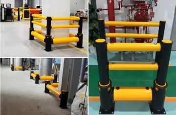 HC MC Building Post Safety Barrier Warehouse flexible anti-collision system FS-2023A