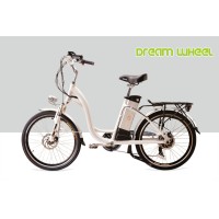 Quality 48V 500W Electric Urban Bike , 32km/H Ladies Electric City Bike for sale