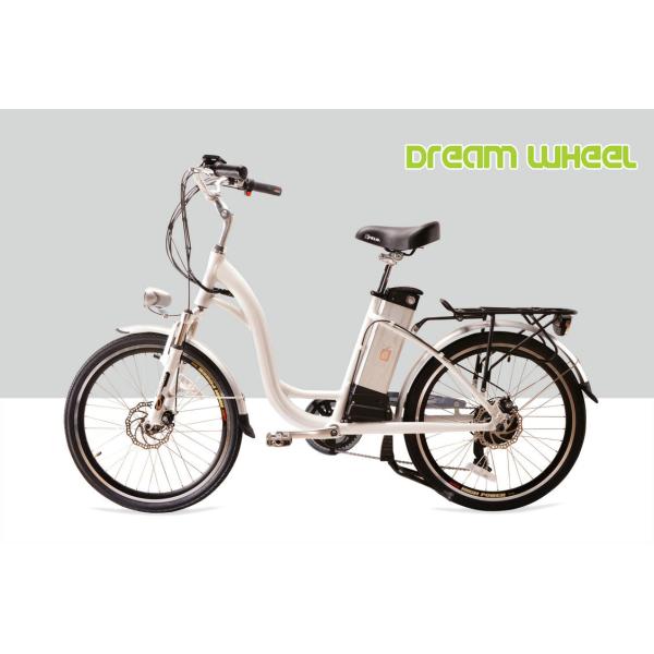 Quality 48V 500W Electric Urban Bike , 32km/H Ladies Electric City Bike for sale