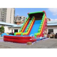 Quality 8 meters high custom design inflatable pirate water slide with digital printing for sale
