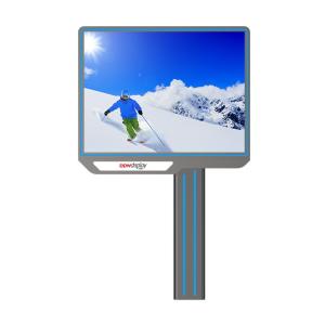 Quality Easy installation steel P6 outdoor waterproof advertising boards highway for sale