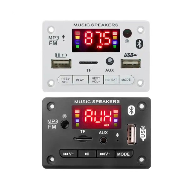 Quality 6V-12V MP3 Decoding Board Bluetooth Audio Module Wireless Car USB Receiver for sale