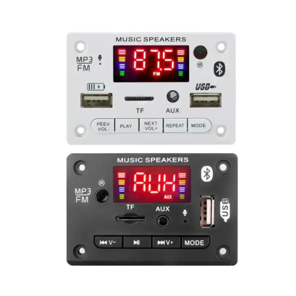 Quality 6V-12V MP3 Decoding Board Bluetooth Audio Module Wireless Car USB Receiver System for sale