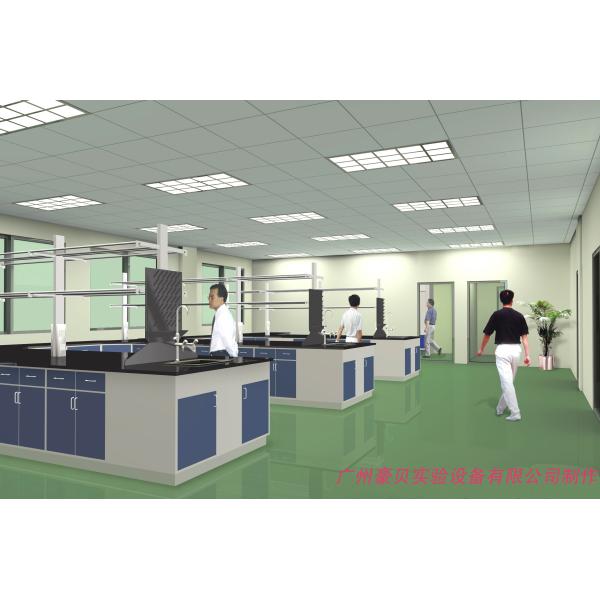 Quality Rectangular School Science Laboratory Furniture Flexible Steel And Wood for sale