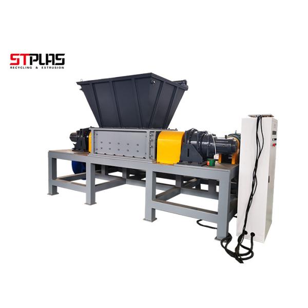 Quality Compact Two Shaft Plastic 90kw Rubber Tire Shredder for sale