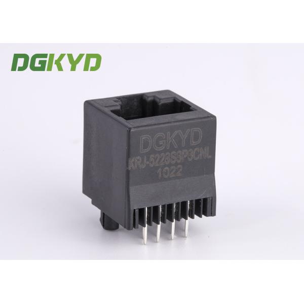 Quality Unshielded 180 Degrees Top Insertion RJ45 Keystone Jack 8p8c Ethernet Socket for sale