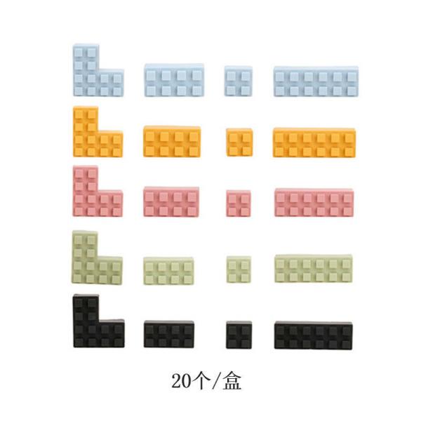 Quality Kid Safe Chewable Silicone Building Block Toy Set for sale