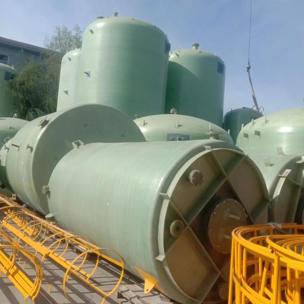 Quality OEM ODM Food Brewing Industrial Chemical Tanks Frp Fertilizer Storage 8000 Gallon for sale