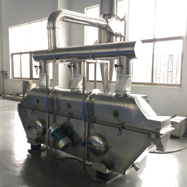 Quality 220V Vibrating Fluidized Bed Dryer Sodium Glutamate Tunnel Drying Machine for sale