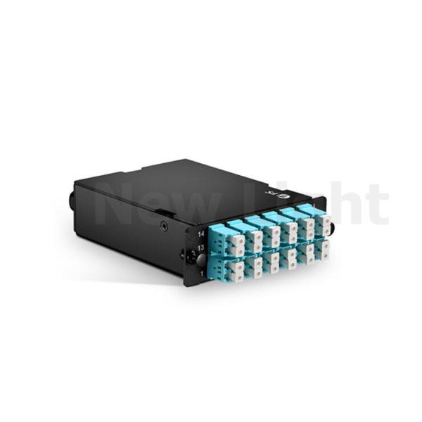 Quality 12 Cores MPO Cassette Module 19 Inch Fiber Optical Distribution Frame Multi Mode for sale