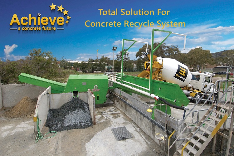 XM35/1000-U Filter Press concrete recycle system batching plant