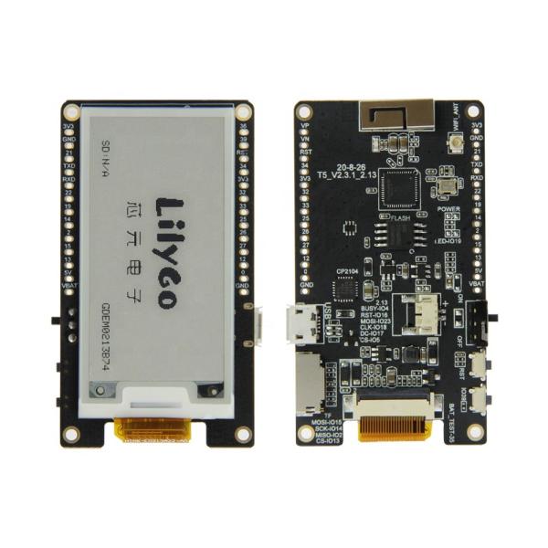Quality T5 V2.3.1_2.13 WiFi BT Module MCU32 2.13 Inch Ink Screen Development Board E for sale