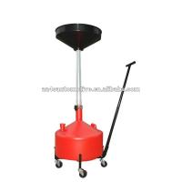 China 30L 8 gallon waste oil drain tank with trolly factory