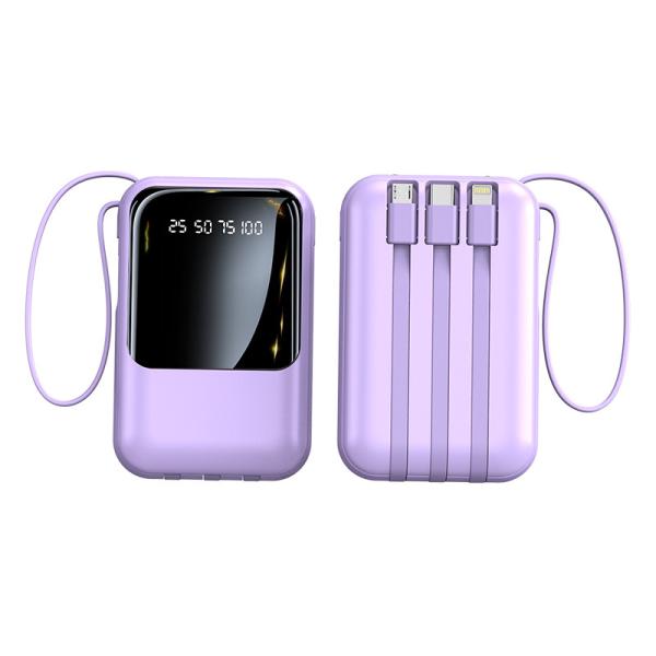 Quality Mini Power Bank 5V2A Phone Charger with 10000mah Capacity and Ultra Thin Design for sale