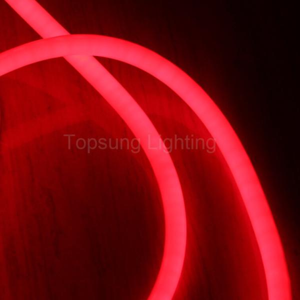 Quality New arrival red neon led round tube 100 led 24v for sale
