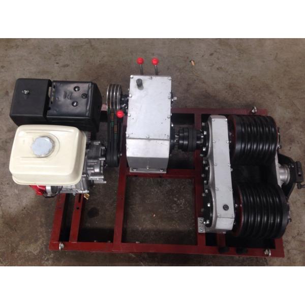 Quality Honda / Yamaha Engine 5 Ton 50KN Double Capstan Winch Pulling Hoisting for sale