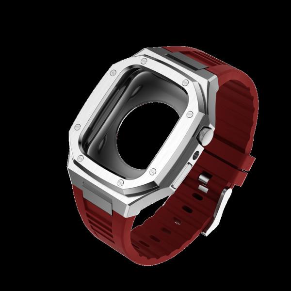 Quality Customization Logo Apple Watch 8 Stainless Steel Case Metal Apple Watch Case for sale
