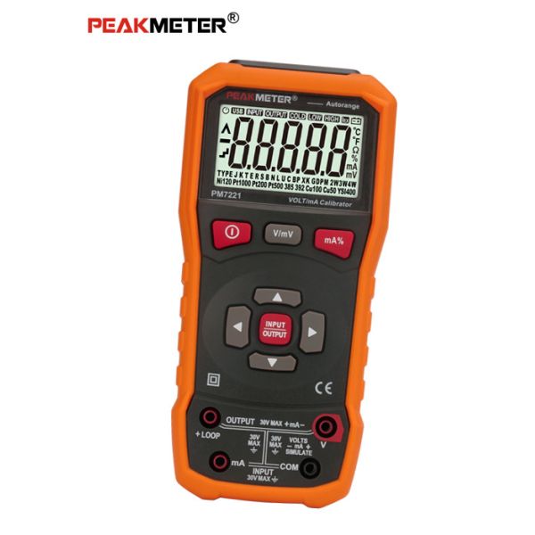 Quality Handheld Multifunction Process Calibrator Measuring Voltage Stable Performance for sale